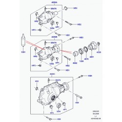 Différentiel avant et pièces pour LAND ROVER Range Rover L322 - 3.0 BMW ...