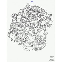 Moteur complet pour LAND ROVER Range Rover Evoque sur RLD Autos