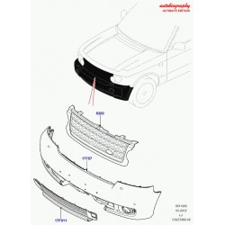 Face avant et pièces pour LAND ROVER Range Rover L322 sur RLD Autos