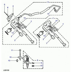 Injecteur et pièces pour LAND ROVER Defender 130 - TD5 sur RLD Autos