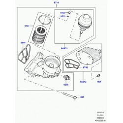 Refroidisseur huile et pièces pour LAND ROVER Range Rover L322 sur RLD ...