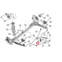 Suspension pour CHRYSLER PT Cruiser - 2.0L ESSENCE - 2007 sur RLD Autos